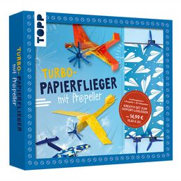 Kreativ-Set &raquo;Turbo-Papierflieger mit Propeller&laquo;