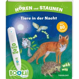 Tessloff Verlag BOOKii&reg; H&ouml;ren und Staunen Tiere in der Nacht