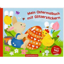Coppenrath Mein Ostermalbuch mit Glitzerstickern