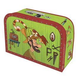 Pettersson und Findus Kinderkoffer klein, Pappkoffer, Koffer aus Pappe, Geschenk...