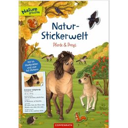 Coppenrath Natur-Stickerwelt - Pferde und Ponys