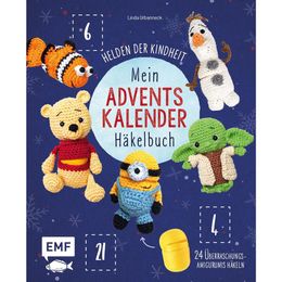 Mein Adventskalender-H&auml;kelbuch: Helden der Kindheit