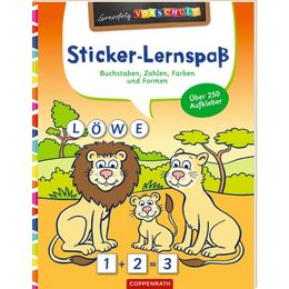 Coppenrath Sticker-Lernspa&szlig; (Wilde Tiere)
