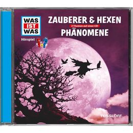 Tessloff Verlag Was ist was H&ouml;rspiel-CD: Zauberer & Hexen/ Ph&auml;nomene
