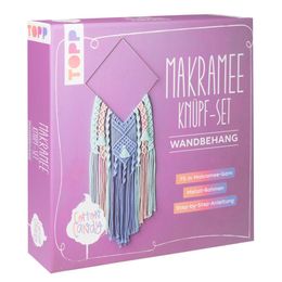 Makramee Kn&uuml;pf-Set: Wandbehang