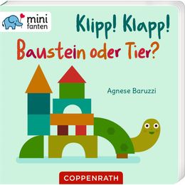 Coppenrath Klipp! Klapp! Baustein oder Tier?
