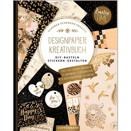 Coppenrath Designpapier-Kreativbuch Animal Print