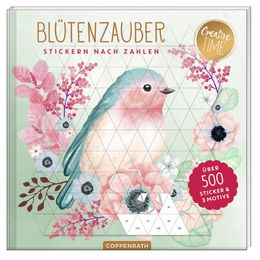Coppenrath Stickern nach Zahlen &raquo;Bl&uuml;ten-Zauber&laquo;