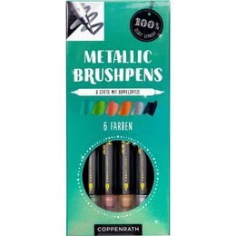 Coppenrath Metallic Brushpens (Gr&uuml;n)