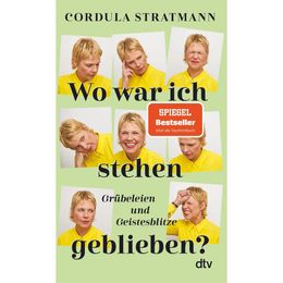 dtv Verlagsgesellschaft Wo war ich stehen geblieben?