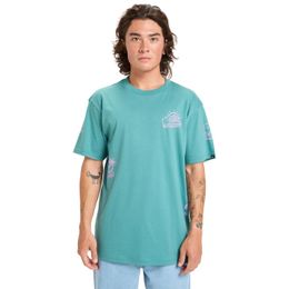 Quiksilver Herren T-Shirt "Evo Quik Rituals"deep sea, Gr. L, Obermaterial: 100% Walkfrottier;, Shirts