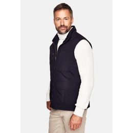 Cabano Herren Steppweste "Cotton-Touch-Weste", blau, Gr. 60, 100% Polyester, Westen, in wasserabweisender Qualit&auml;t