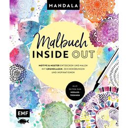 Malbuch Inside Out: Watercolor Mandala