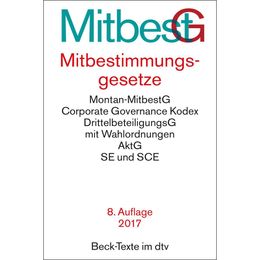 dtv Verlagsgesellschaft Mitbestimmungsgesetze