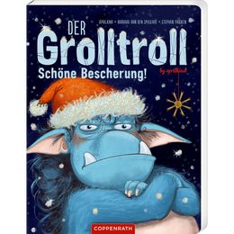 Coppenrath Der Grolltroll - Sch&ouml;ne Bescherung! (Pappbilderbuch)