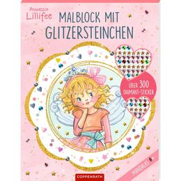 Coppenrath Malblock mit Glitzersteinchen: Mandalas