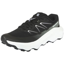 Salomon Herren Laufschuh "ULTRA FLOW 2", Gr. 48, schwarz-wei&szlig;, Synthetik, Textil, Schuhe