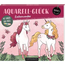 Coppenrath Aquarell-Gl&uuml;ck Einhornzauber