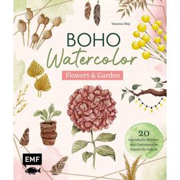 Boho Watercolor - Flowers & Garden