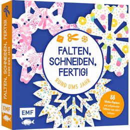 Bastelblock: Falten, Schneiden, fertig! Rund ums Jahr
