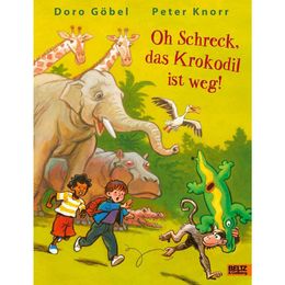 Oh Schreck, das Krokodil ist weg