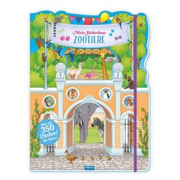 Tr&ouml;tsch Stickerbuch Mein Stickerhaus Zootiere