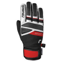 Reusch Damen Skihandschuhe "Thunder R-TEX XT", schwarz, Gr. 10,5, unifarben, 80% Polyester, 14% Ziegenleder, 3% Lederimitat, 3% Elasthan, Handschuhe,