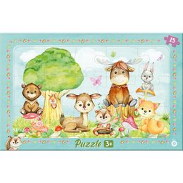 Tr&ouml;tsch Rahmenpuzzle Waldfreunde