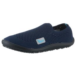 Leguano Kinder Barfu&szlig;schuh "LEGUANITO SCIO", Gr. 33, blau, Textil, Schuhe, Sneaker, Slipper, Schlupfschuh, Komfortschuh im Knitwear Look
