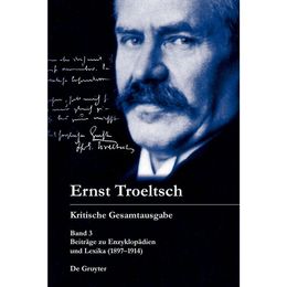 Beitr&auml;ge zu Enzyklop&auml;dien und Lexika (1897-1914)