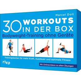 Riva Verlag 30 Workouts in der Box - Bodyweight-Training ohne Ger&auml;te