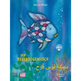Der Regenbogenfisch. Kinderbuch Deutsch-Arabisch