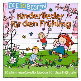 Die 30 besten Kinderlieder f&uuml;r den Fr&uuml;hling
