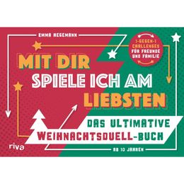 Riva Verlag Mit dir spiele ich am liebsten - Das ultimative Weihnachtsduell-Buch