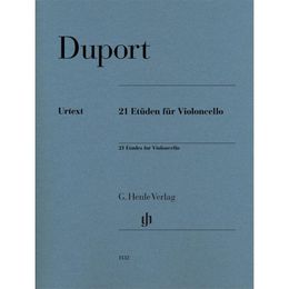 Duport, Jean-Louis - 21 Et&uuml;den f&uuml;r Violoncello