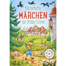 Meisterhafte M&auml;rchen der Br&uuml;der Grimm, mit MP3-CD