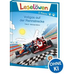 Lesel&ouml;wen 2. Klasse - Vollgas auf der Rennstrecke