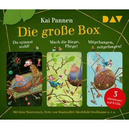 Die gro&szlig;e Box. Du spinnst wohl! - Mach die Biege, Fliege! - Mitgehangen, mitgefa...