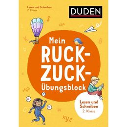 Mein Ruckzuck-&Uuml;bungsblock Lesen und schreiben 2. Klasse