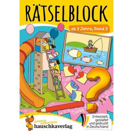 R&auml;tselblock ab 3 Jahre, Band 3