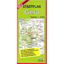 Stadtplan Gera