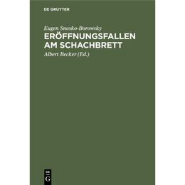 De Gruyter Er&ouml;ffnungsfallen am Schachbrett