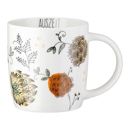 Florale Tasse &raquo;Auszeit&laquo;