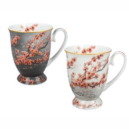 2er-Set Tassen &raquo;Kirschbl&uuml;ten&laquo;