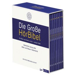 Die Gro&szlig;e H&ouml;rBibel. Ungek&uuml;rzte, szenische Lesung. 8 MP3-CDs