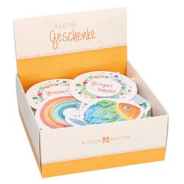 Kleine Geschenke - Display mit Mini-Anh&auml;ngen aus Pappe (1 St&uuml;ck)