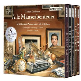 Alle M&auml;useabenteuer: Lindbergh - Armstrong - Edison - Einstein - Earhart