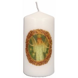 Stumpenkerze Weihnachten - Engel (1 St&uuml;ck)