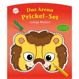 Das Arena Prickel-Set. Lustige Masken