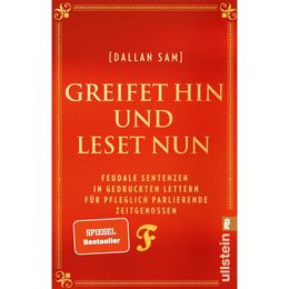 Ullstein Taschenbuchvlg. Greifet hin und leset nun